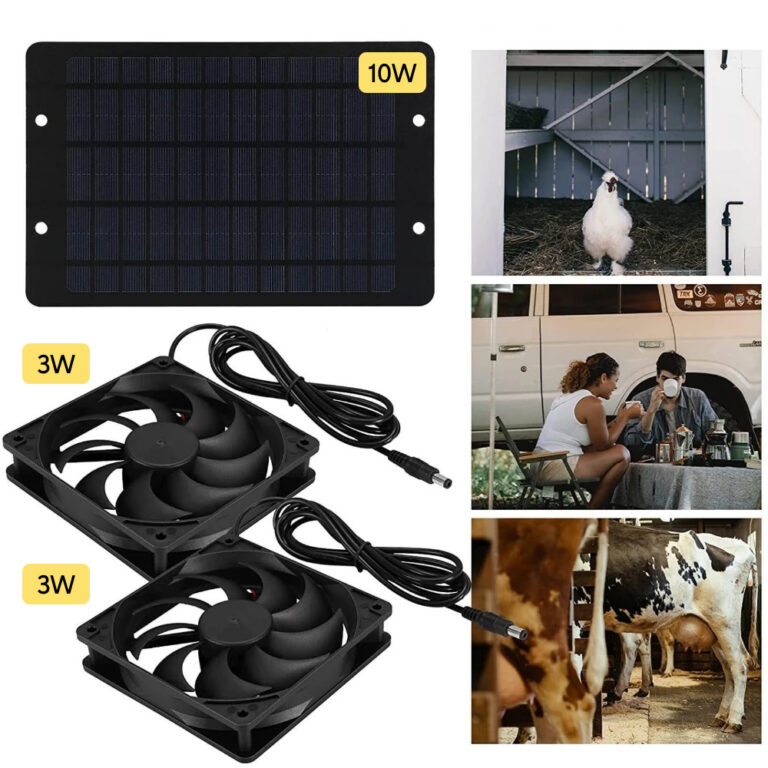 Solar Greenhouse Fan | Green Ray Solar