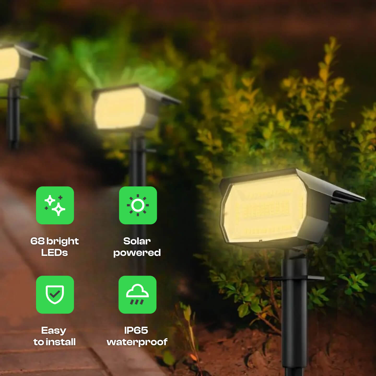 Solar Landscape Lights | Green Ray Solar